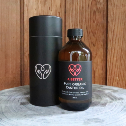 Pure Organic Castor Oil 200 mL - Amber Glass Bottle – 3ZPZ