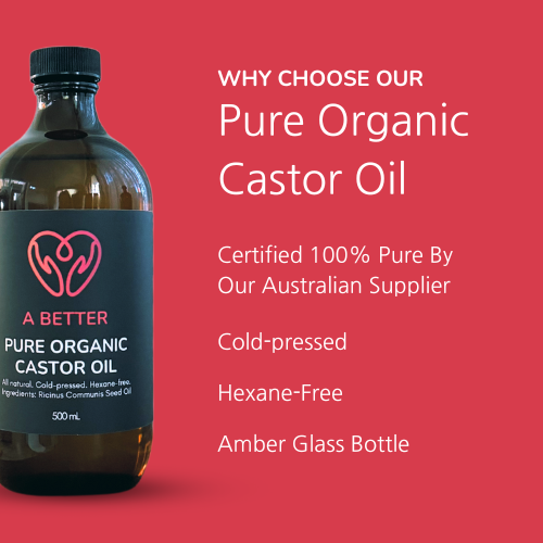 Pure Organic Castor Oil 200 mL - Amber Glass Bottle – 3ZPZ